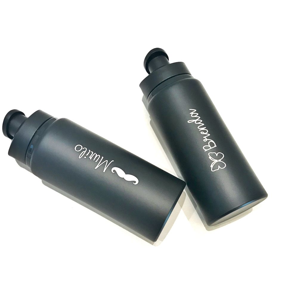 Garrafa Squeeze 600ml - Preta - Tudo com Nome Garrafa Squeeze 600ml - Preta - Tudo com Nome